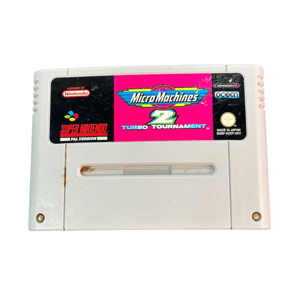 Pre-owned Micro Machines 2 SNES Cartridge Only - Own4Less